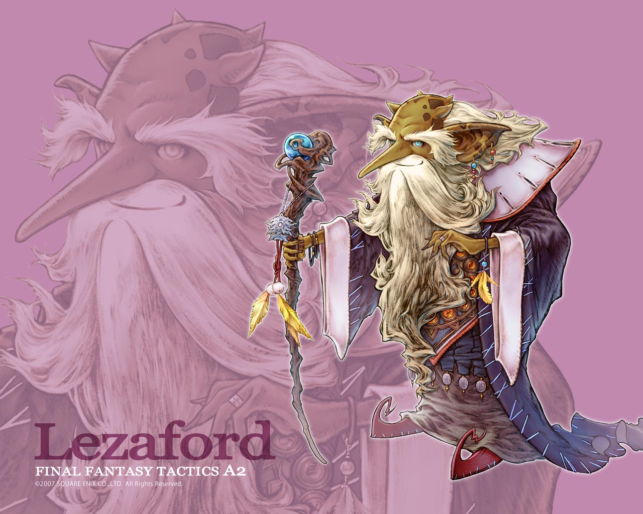 Final Kingdom: Final Fantasy Tactics A2 Character Wallpapers