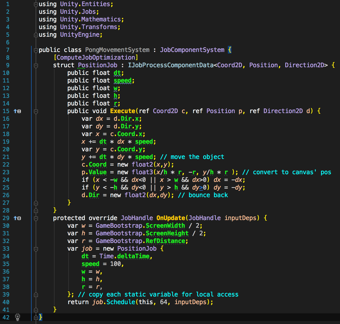 Programming Rants Rendering Sprite Using Ecs And Jobsystem In Unity