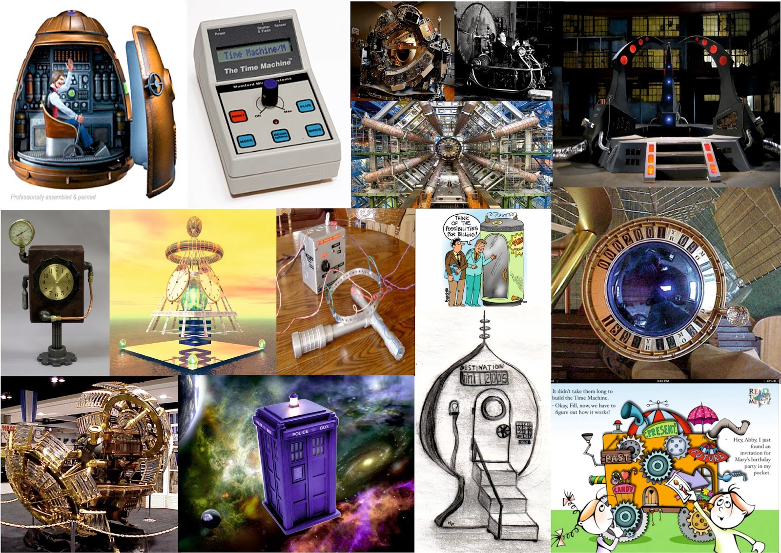 Dinosaurs vs Unicorns: Moodboard and Development of Time Machine