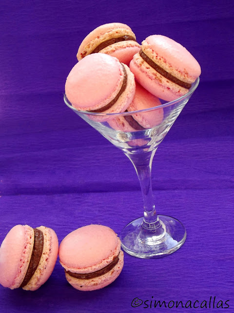 Macarons reteta simpla - cu bezea frantuzeasca - simonacallas