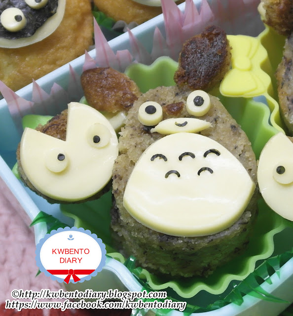 Karenwee's Bento Diary: Bento#April21~Totoro Kyaraben