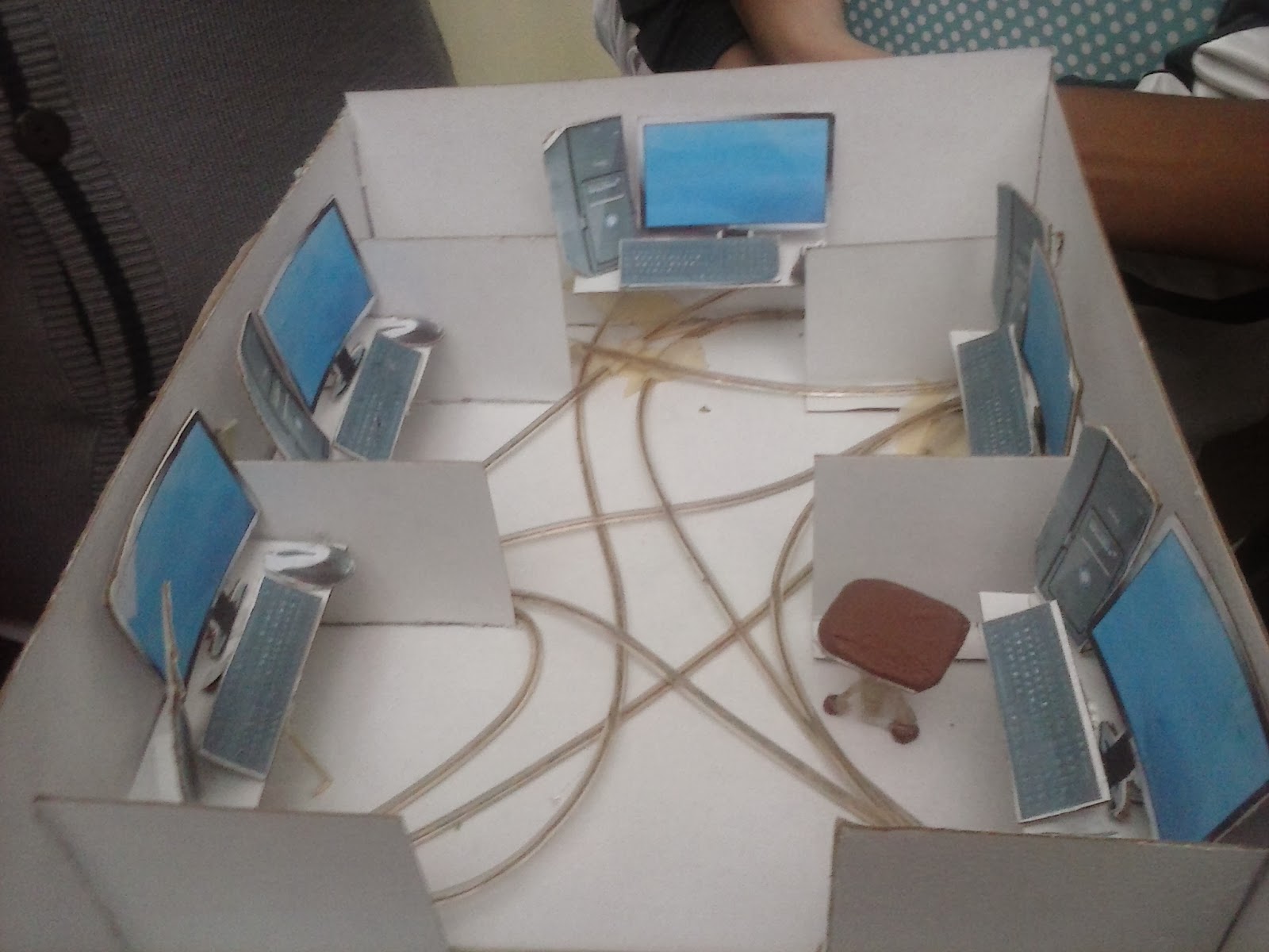 5.1 Construir una red de área local: Maquetas, topologias de red.