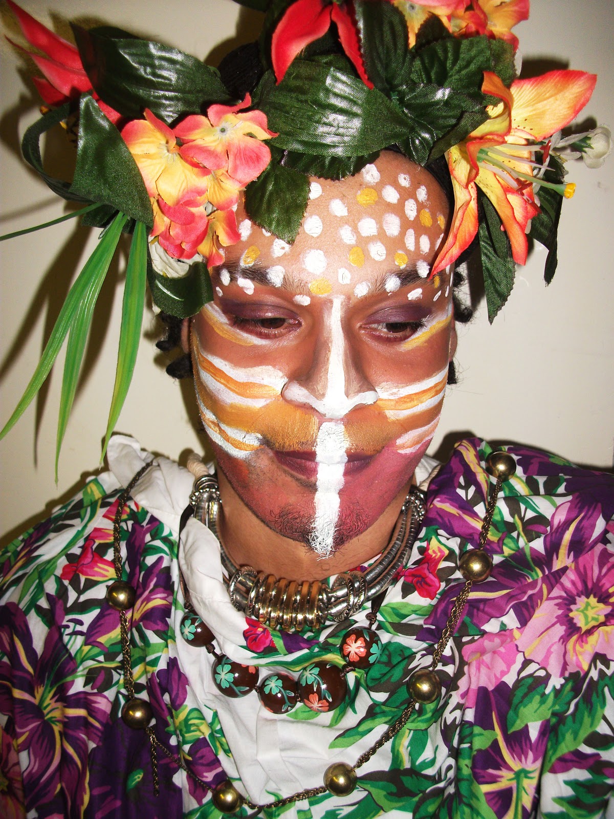 Wild Kingdom: Surma Tribe Makeup Trial