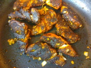 Vaniensamayalarai: Goldbond Goat Fish (Navara Meen) Stir Fry