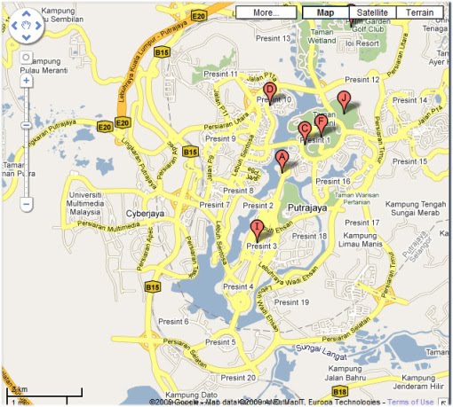 My Travel and Living: TEMPAT-TEMPAT MENARIK DIPUTRAJAYA.