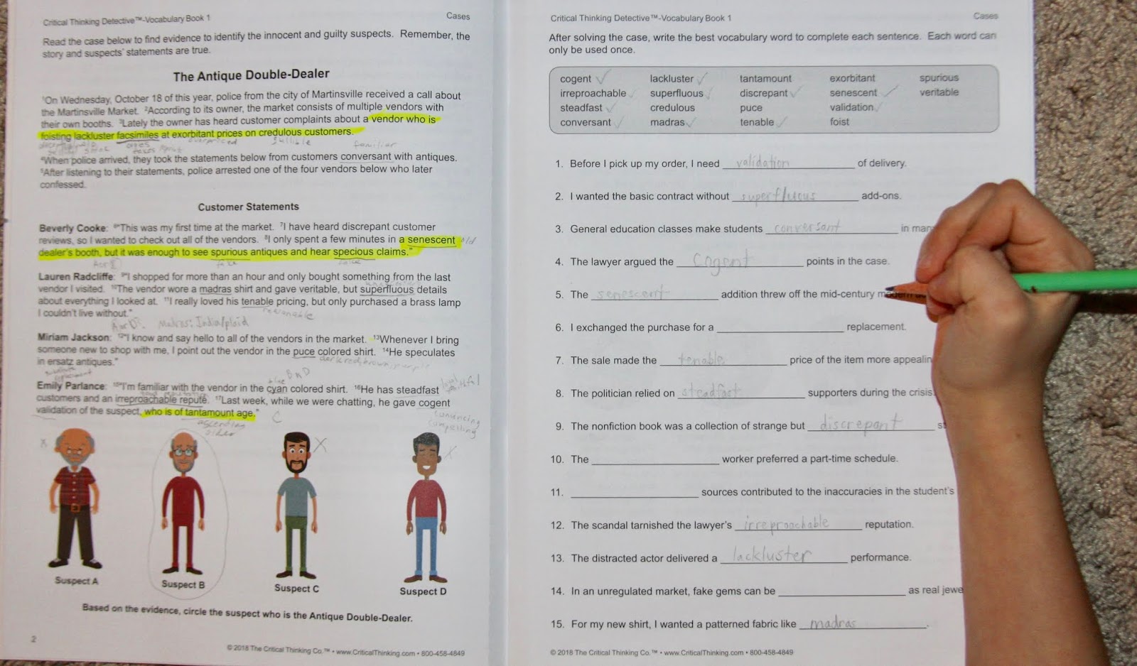 A Learning Journey: Homeschool Review Crew: Critical Thinking Detective ...