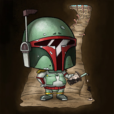 Isaac Marzioli: illustrations: Boba Fat!