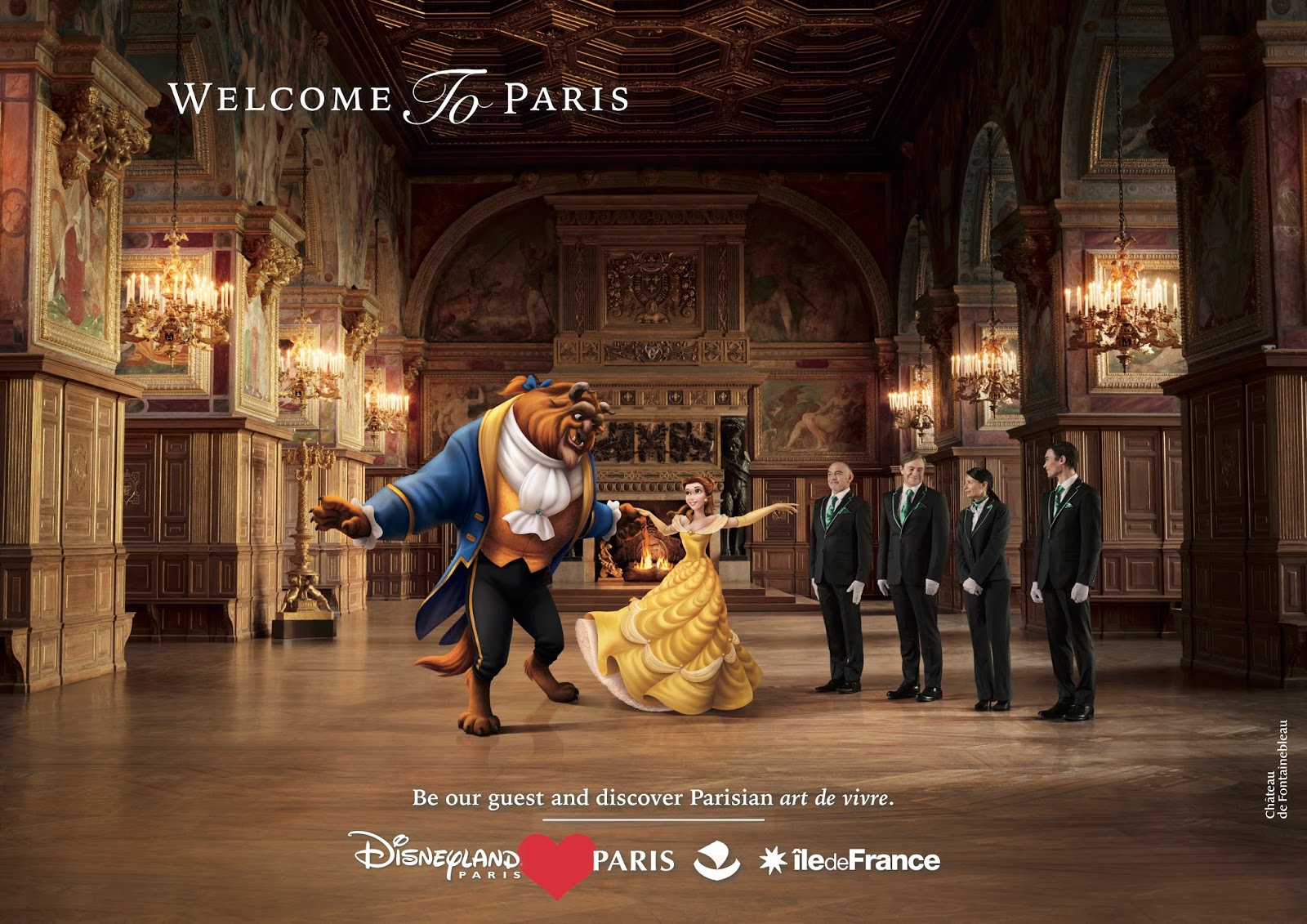 Disneyland Paris, the city of Paris, and the Île-de-France Region are ...