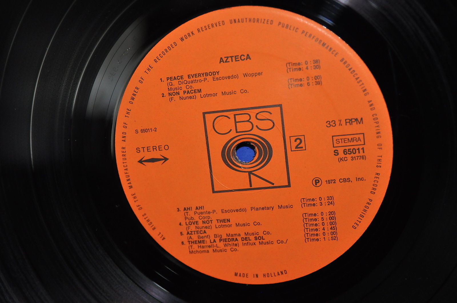 johnkatsmc5: Azteca “Azteca” 1972 first lp one of the best albums of ...