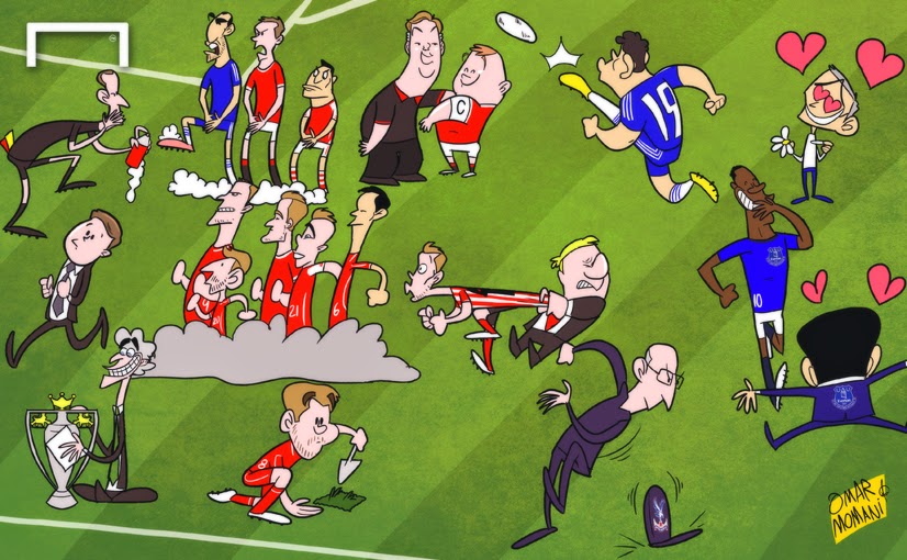 Omar Momani cartoons: Chaos of the Premier League is back for another ...
