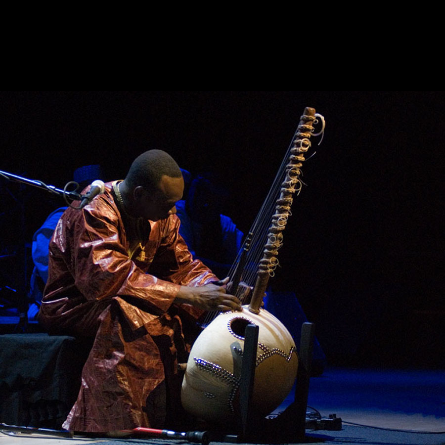 Afro Africa: Kora - alaude de cabaça do Senegal