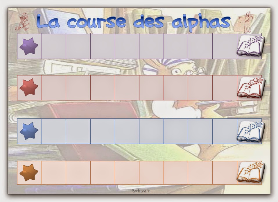 la course des alphas jeu pour memoriser les alphas - موارد المعلم