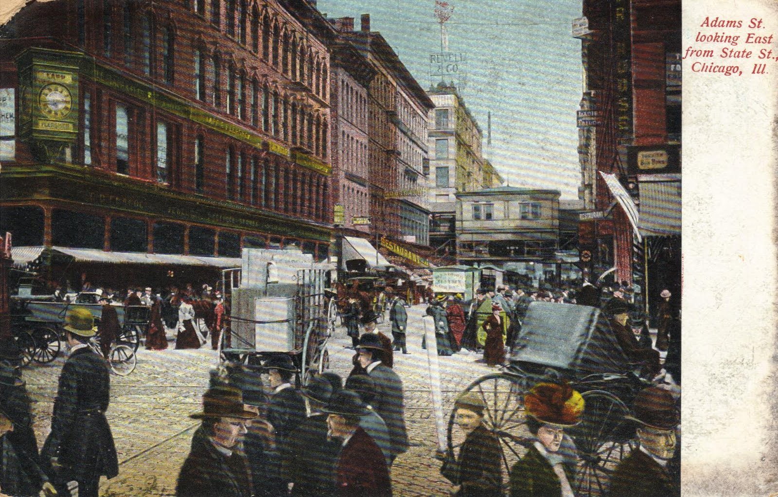 POSTCARDS FROM THE PAST: CHICAGO, ILLINOIS - Adams Street