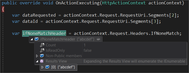 Code & Go: C#: webApi cache, Etag and 304(NotModified) StatusCode [2/2]