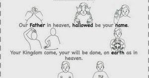 Teens Youth Ministry: The Lord's Prayer In Sign Language