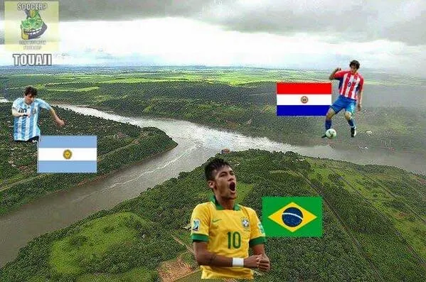 The Triple Frontier where the Borders of 3 Countries Meet. - Geology In