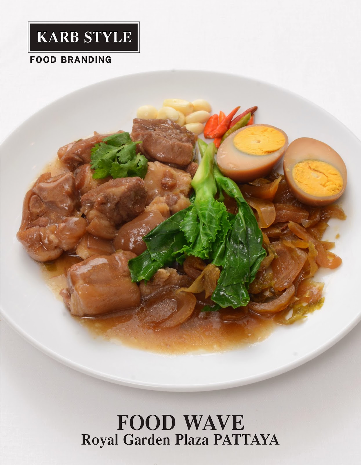 Thai Food - FOOD WAVE, Royal Garden Plaza PATTAYA.