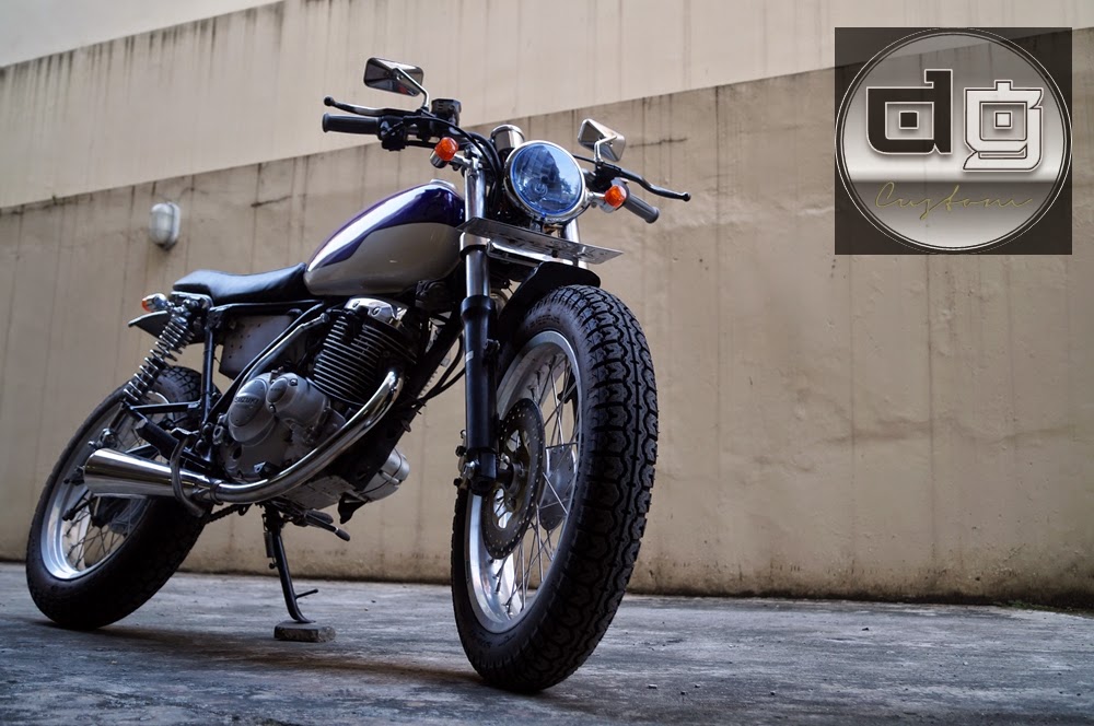 Tangki Knalpot Kustom: Thunder 125 Street Tracker DG#6