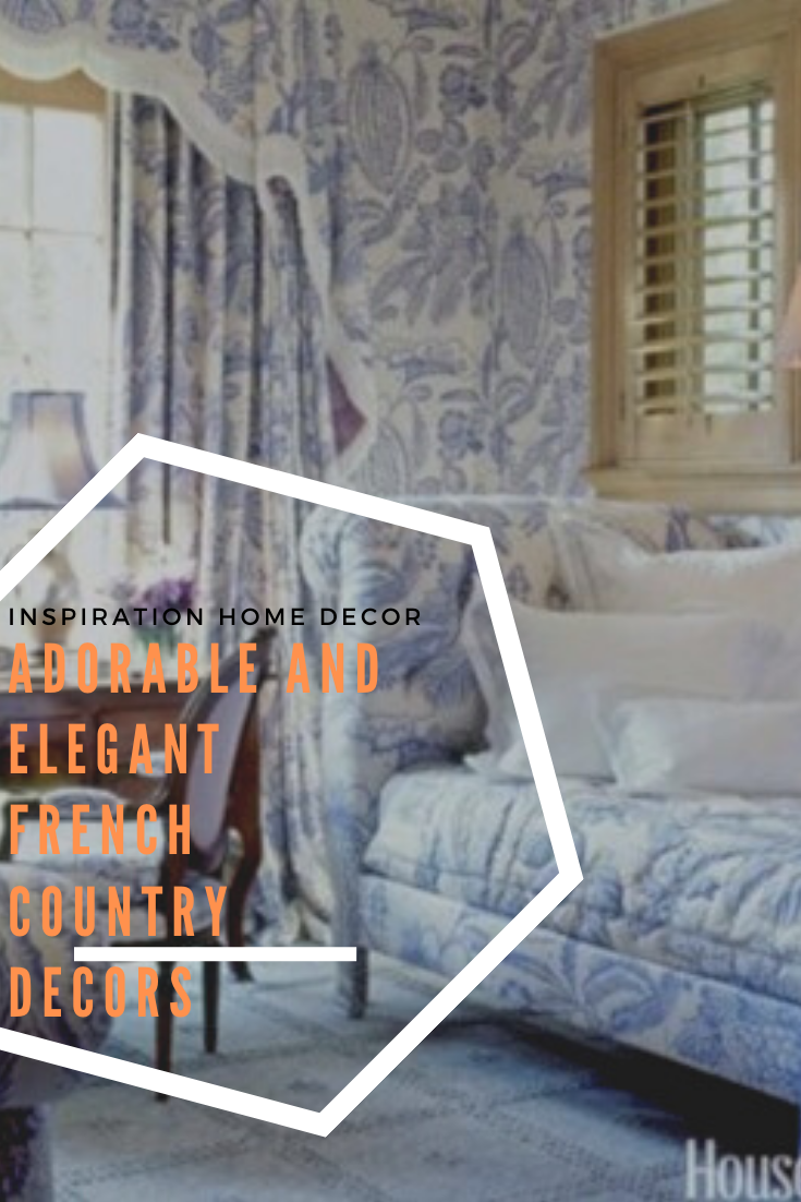 Home Decor Styles French Country Blue and White