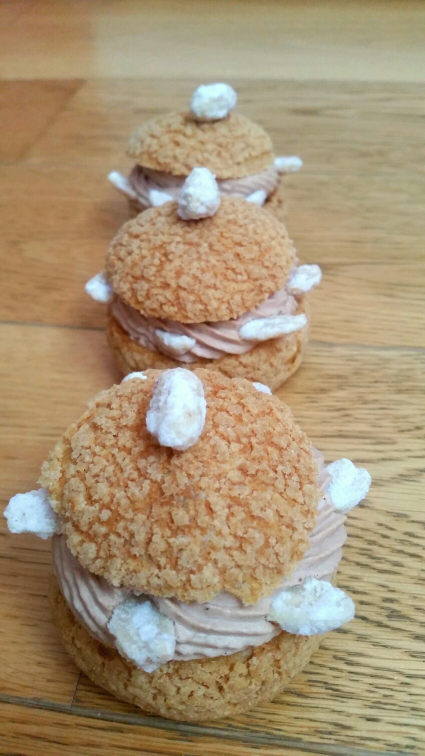 Les choux Snickers ! - Petit chou sucré