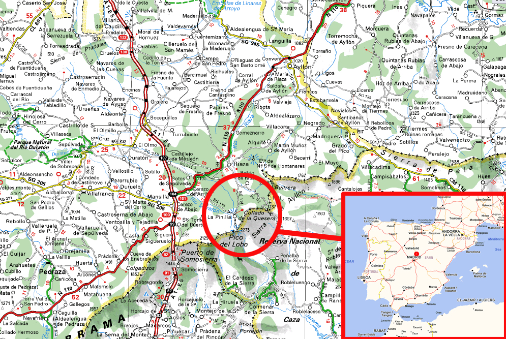 El país que nunca se acaba: Panorámicas desde la estación de esquí de ...