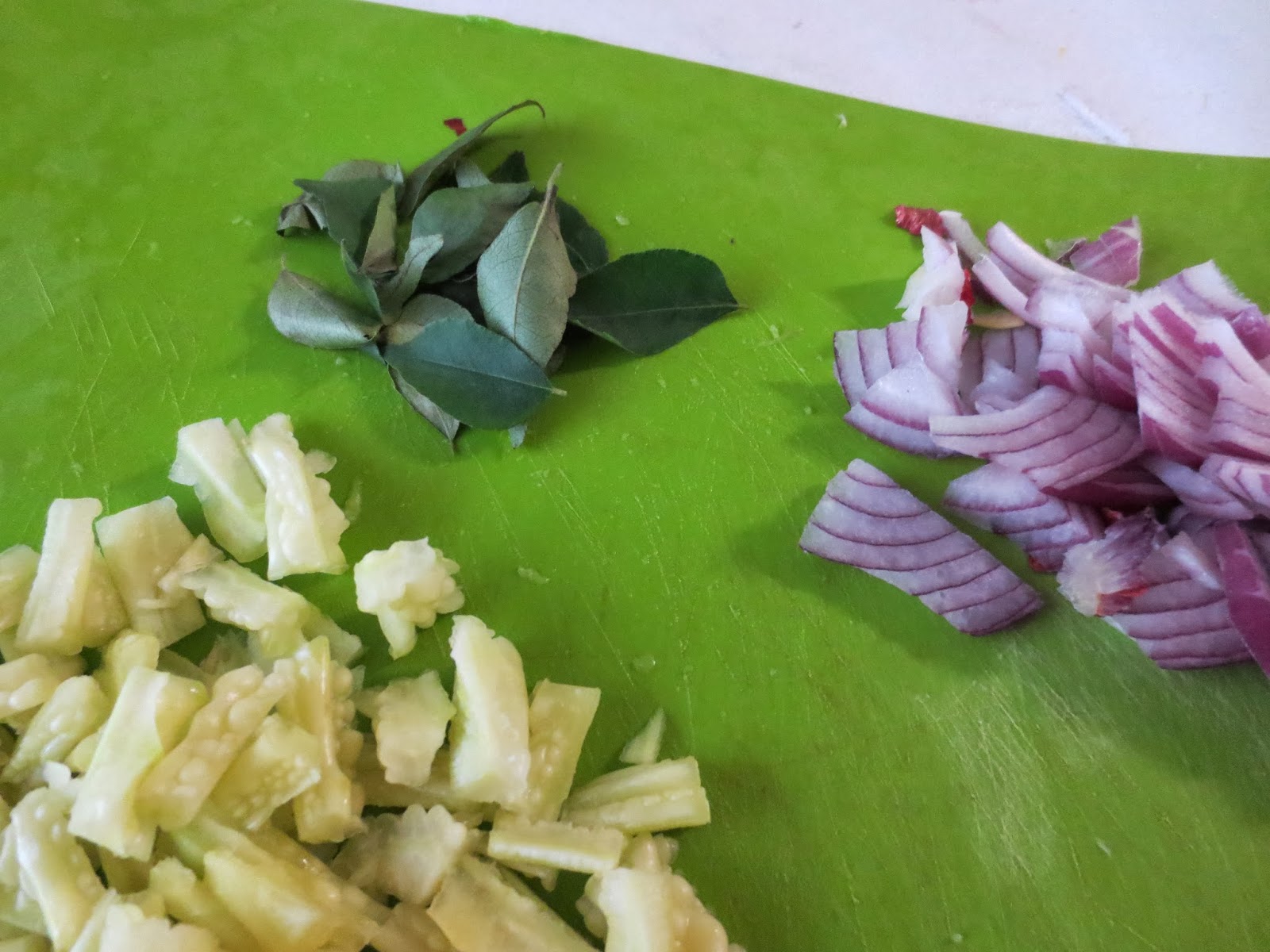 Pavakka / Kaypakka/Karela Theeyal(Bitter Gourd in Fried Coconut Gravy ...