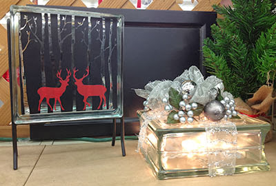 Ben Franklin Crafts and Frame Shop, Monroe, WA: Glass Block DIY Projects