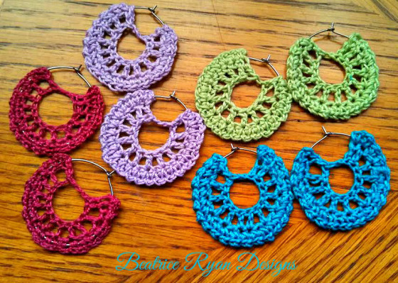 Fabulous Crochet Jewelry! 30 Free Crochet Patterns... | Fiber Flux ...