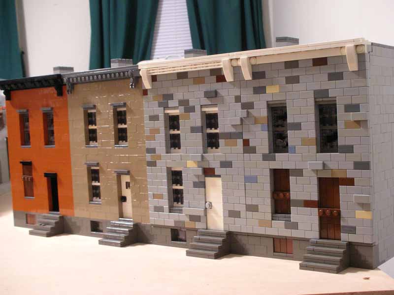 Rebuilding Place in the Urban Space: Lego rowhouse models