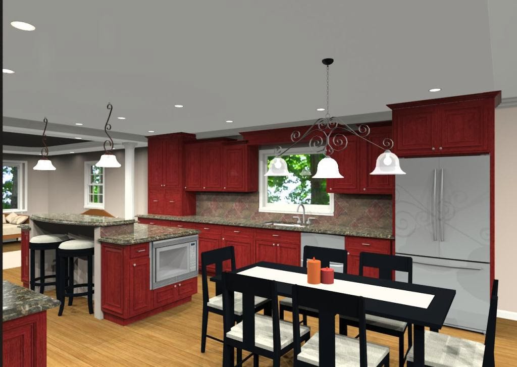 L Shaped Kitchen with Island Ideas