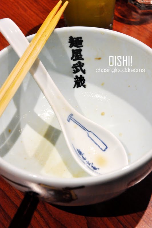 CHASING FOOD DREAMS: Menya Musashi, One Utama: Tokyo’s Samurai Ramen ...