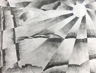 Creating with Kaiser: Shattered Value Drawings