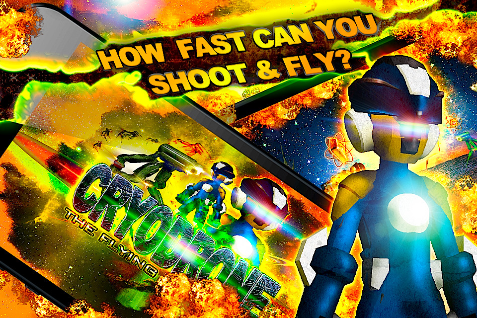 Rockman Corner: "Cryodrone" App Features a Shameless Mega Man.EXE Rip-Off