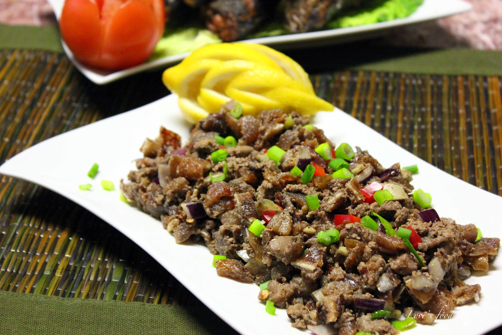 Love's Food Bits: Pork Sisig