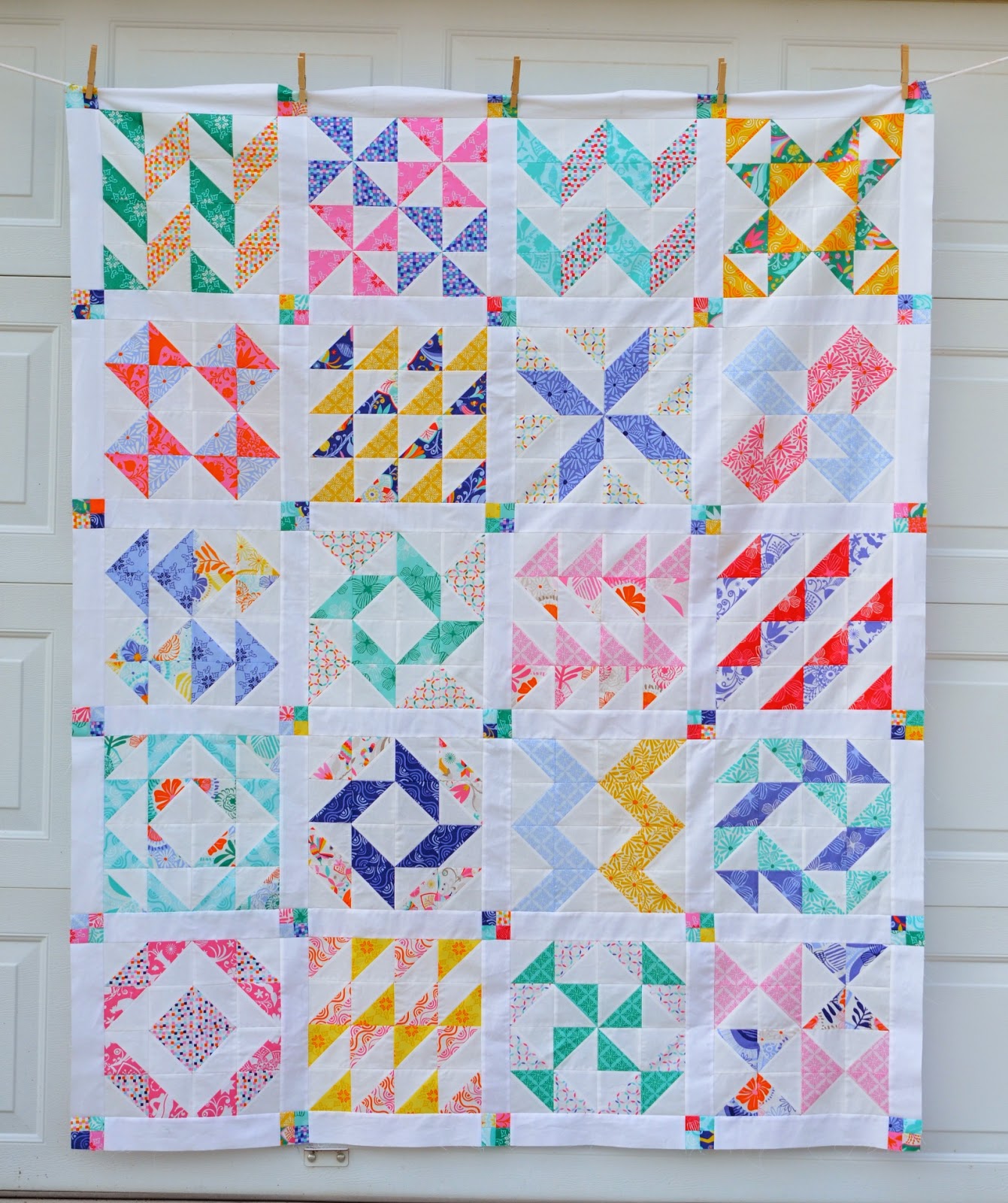 Hyacinth Quilt Designs: Layer Cake Sampler QAL