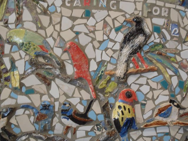 Moonee Ponds Creek Mural - St Vincent de Paul Primary School, Strathmore