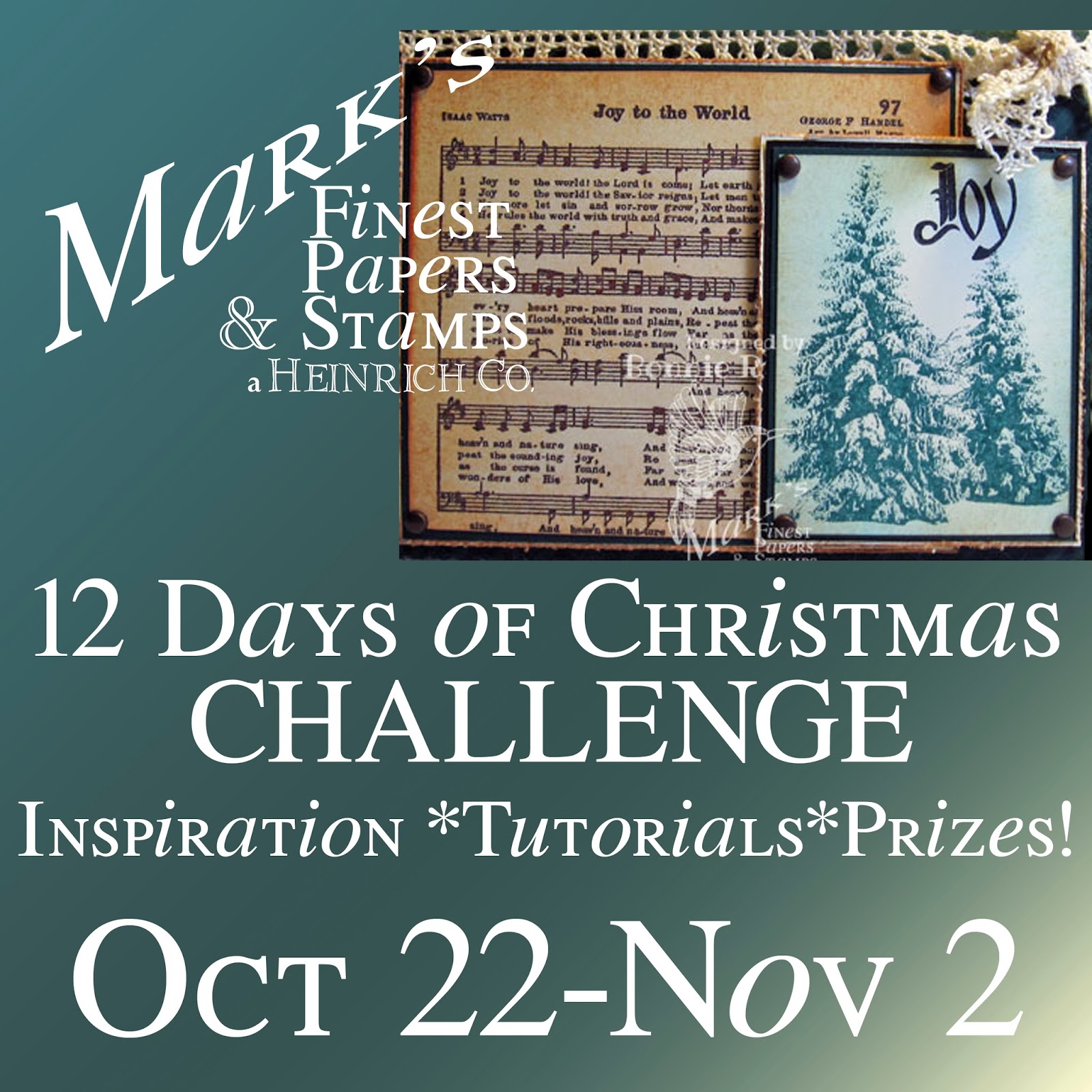 Mark's Finest Papers a Heinrich Co.: 12 Days of Christmas Challenge - Day 6