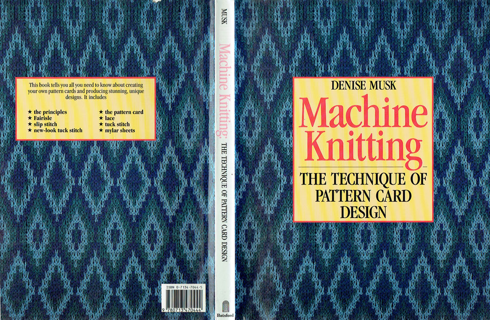 Tamoui: Machine Knitting Books contents combined list