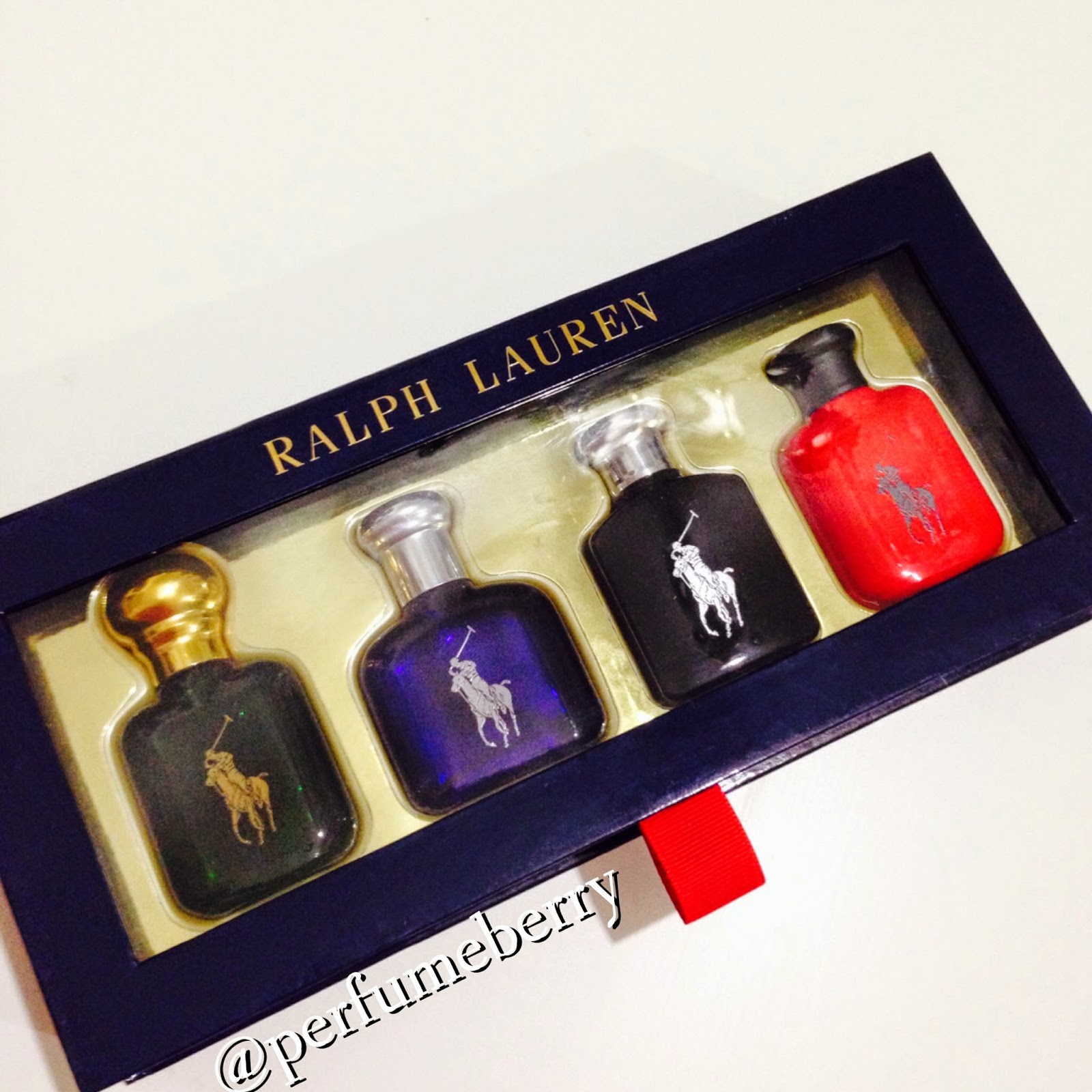 Ralph Lauren Polo 4pcs Miniature Giftset for men - Perfumeberry Blog