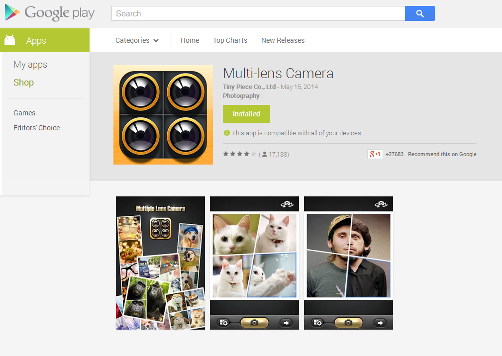 The Teacher's Desk 6...: Tried It Tuesday: Multi Lens Camera