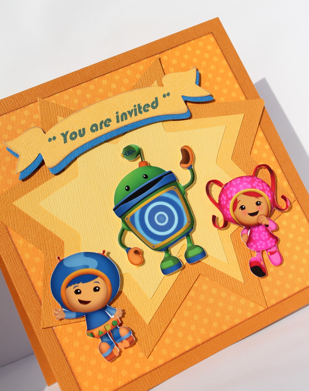 Custom Invites and Designs by Jessica.: Team Umizoomi Party Invites