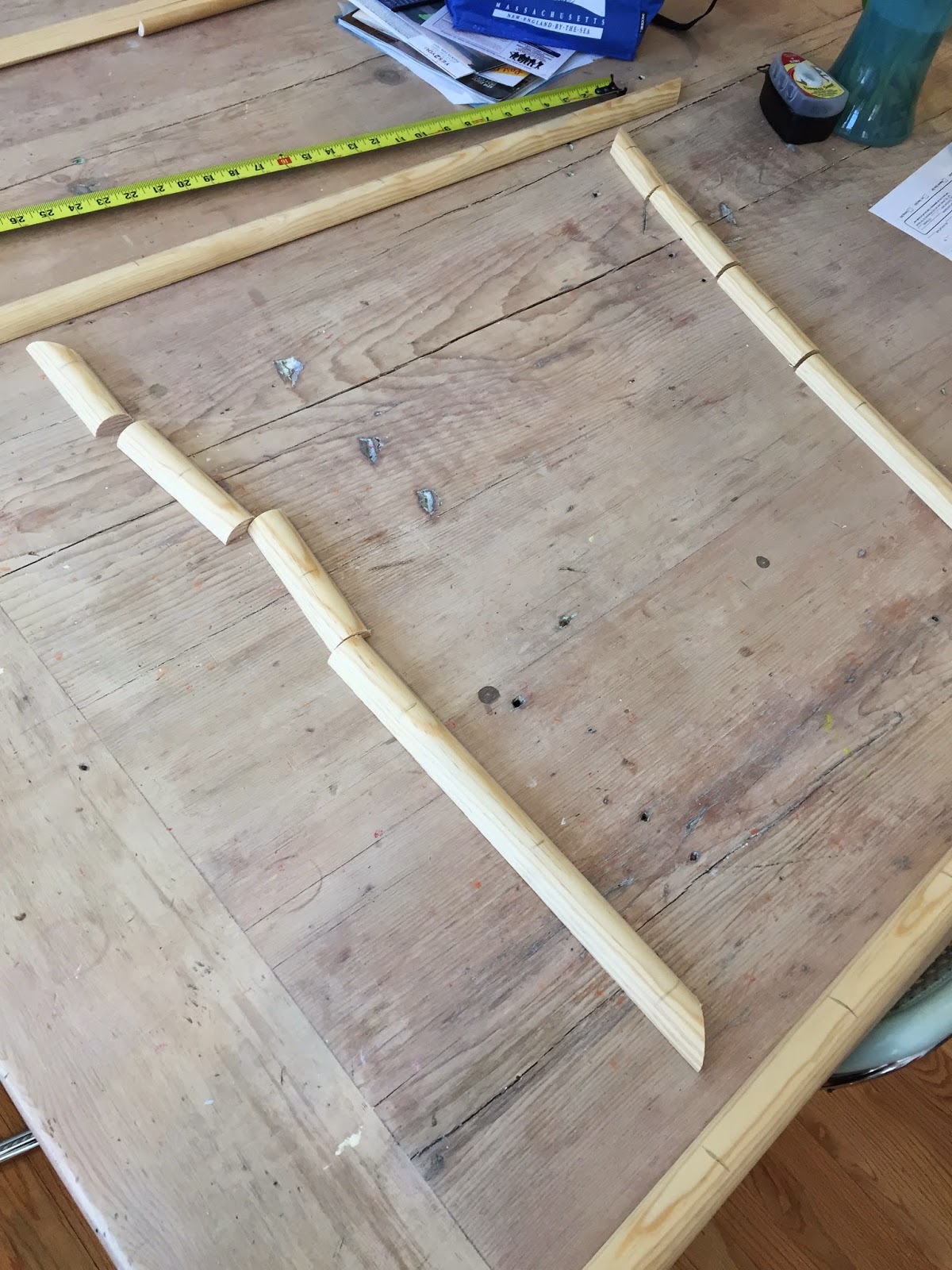 GORGEOUS SHINY THINGS: DIY: Faux Bamboo Moulding