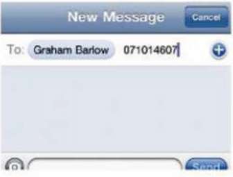 IPone 4 - Sending and receiving texts | tablet iphone ipad