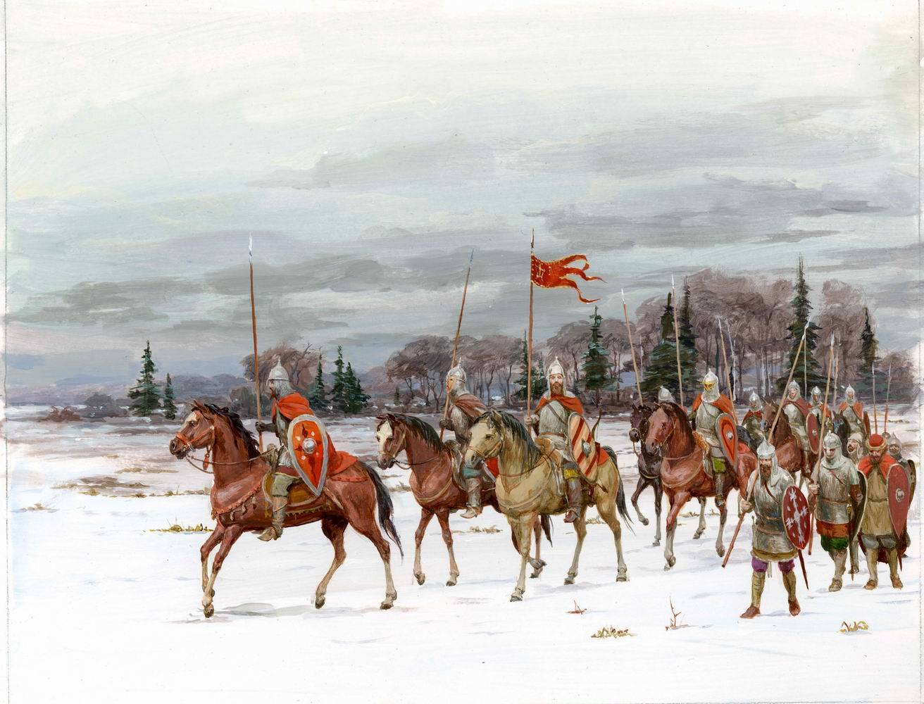 oldSarges Wargame and Model blog: Russ Eastern Medieval Militia