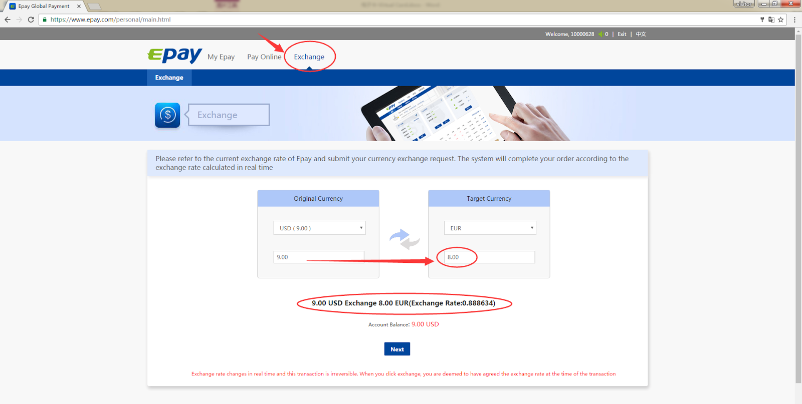 Epay.com - Free to buy AdvCash USD with Wire Transfer: How to use Epay ...