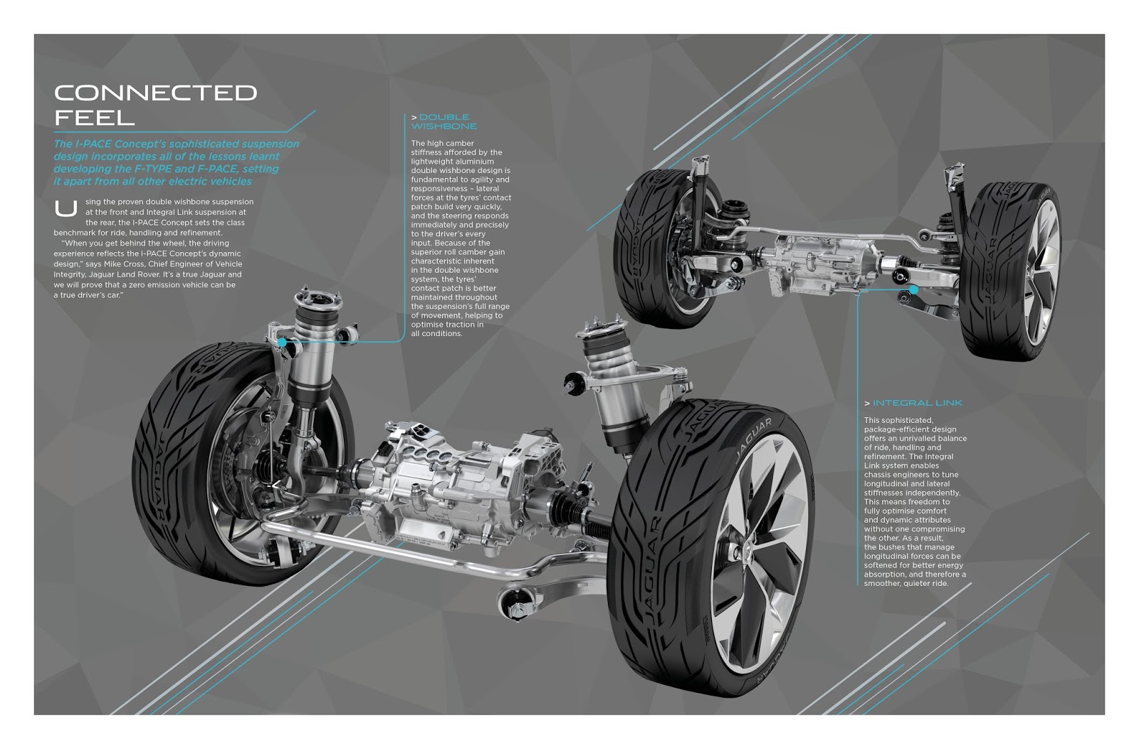 Jaguar I-Pace EV concept with AWD and 500 km range | Electric Vehicle News