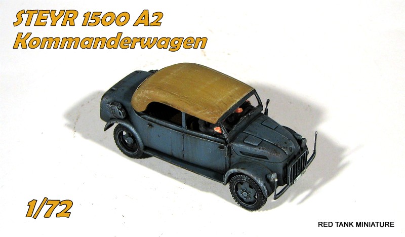 Gulumik Military Models: Steyr 1500A2 Kommanderwagen 1/72