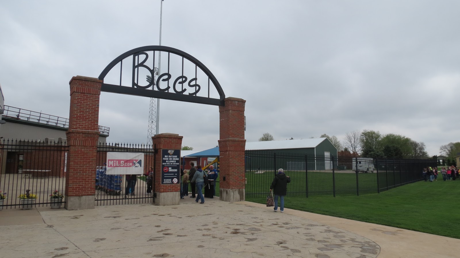Diamond Visits: Community Field - Burlington, Iowa- Burlington Bees
