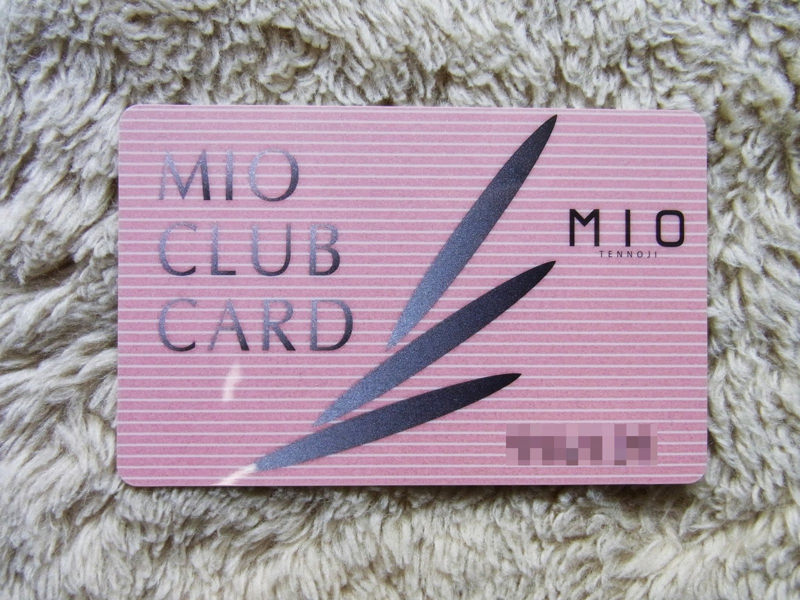 カード狂い: MIO CLUB CARD