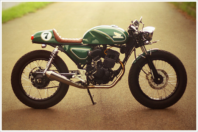 Honda GL 200 Cafe Racer "Dolores" by Arya Pratama - Lsr Bikes